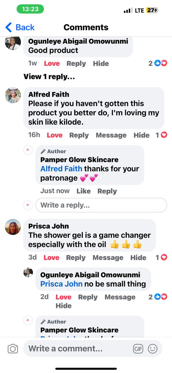 Landing 2 – Pamper Glow